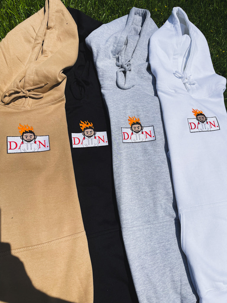 KDOT "DAMN." Hoodie – Roadside Museum