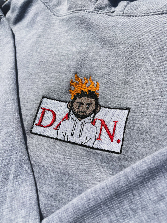 KDOT "DAMN." Hoodie – Roadside Museum