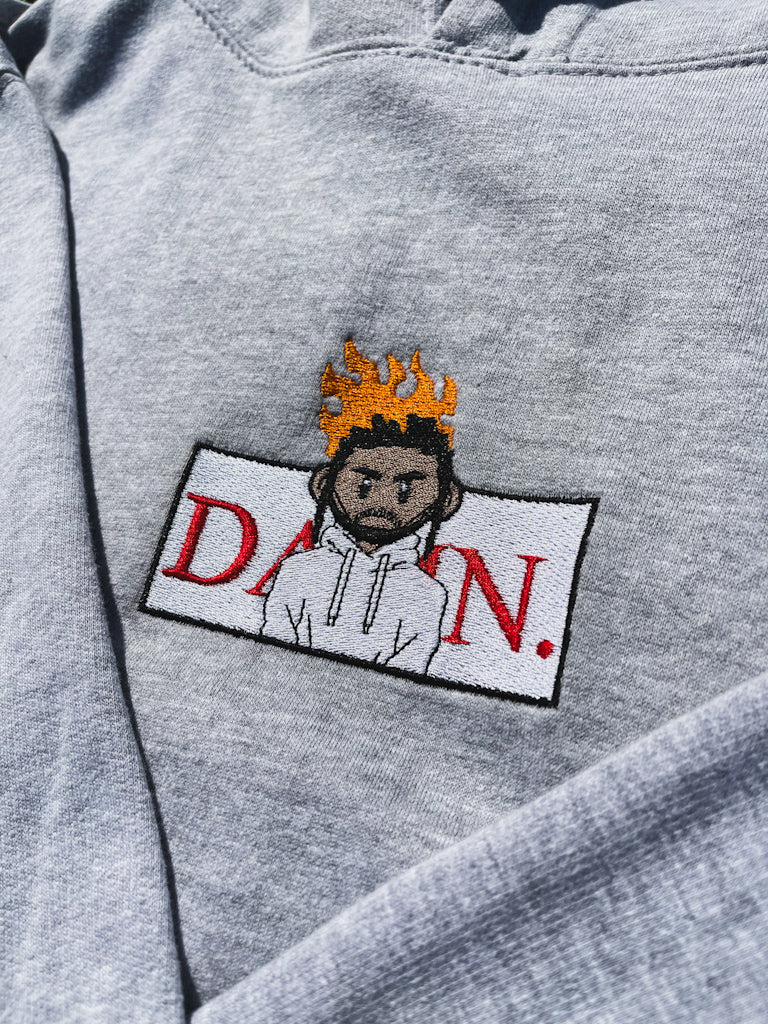 KDOT "DAMN." Hoodie – Roadside Museum